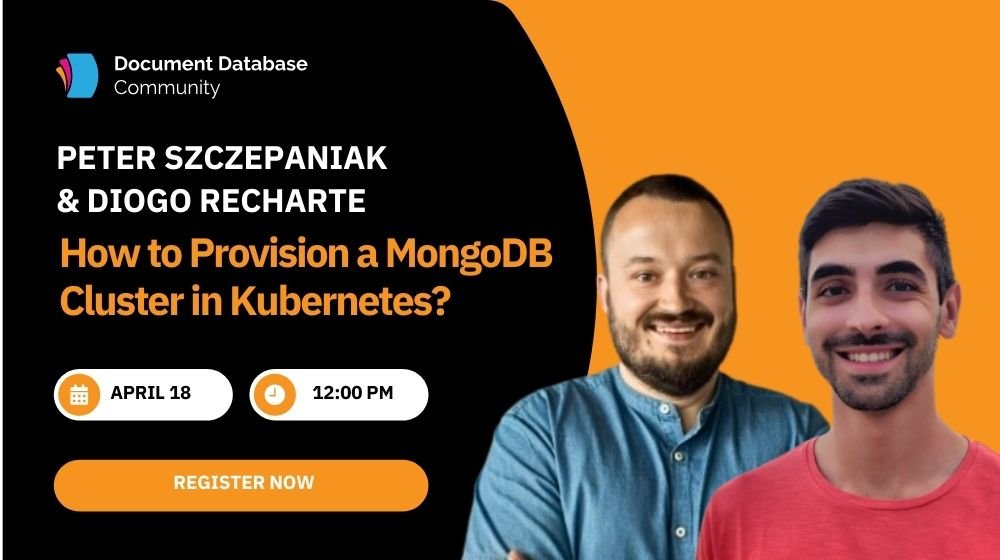 How To Provision A Mongodb Cluster In Kubernetes Document Database Community